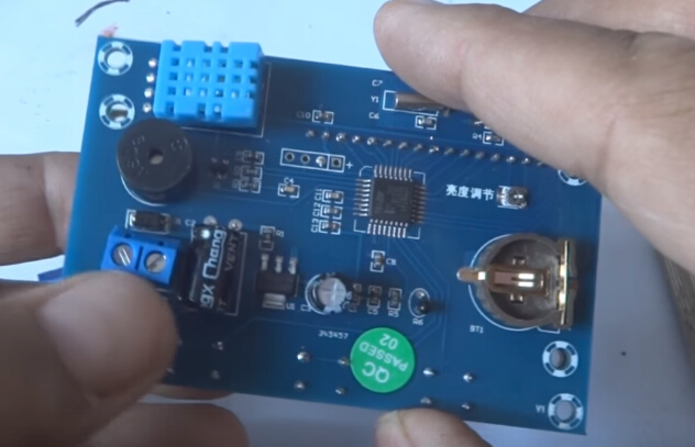 XH-M219 Clock Temperature Humidity Sensor Module LCD1602 Display Module